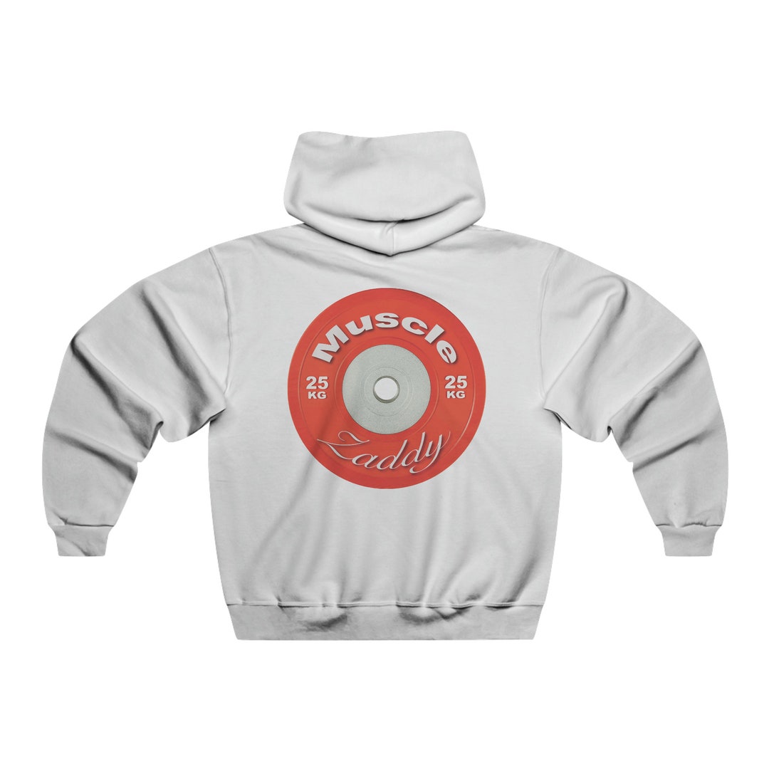 Red Plate Muscle Zaddy Hoodie - Etsy