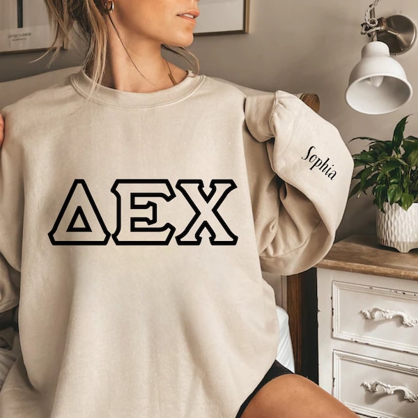 Greek Sorority Sweater - Etsy