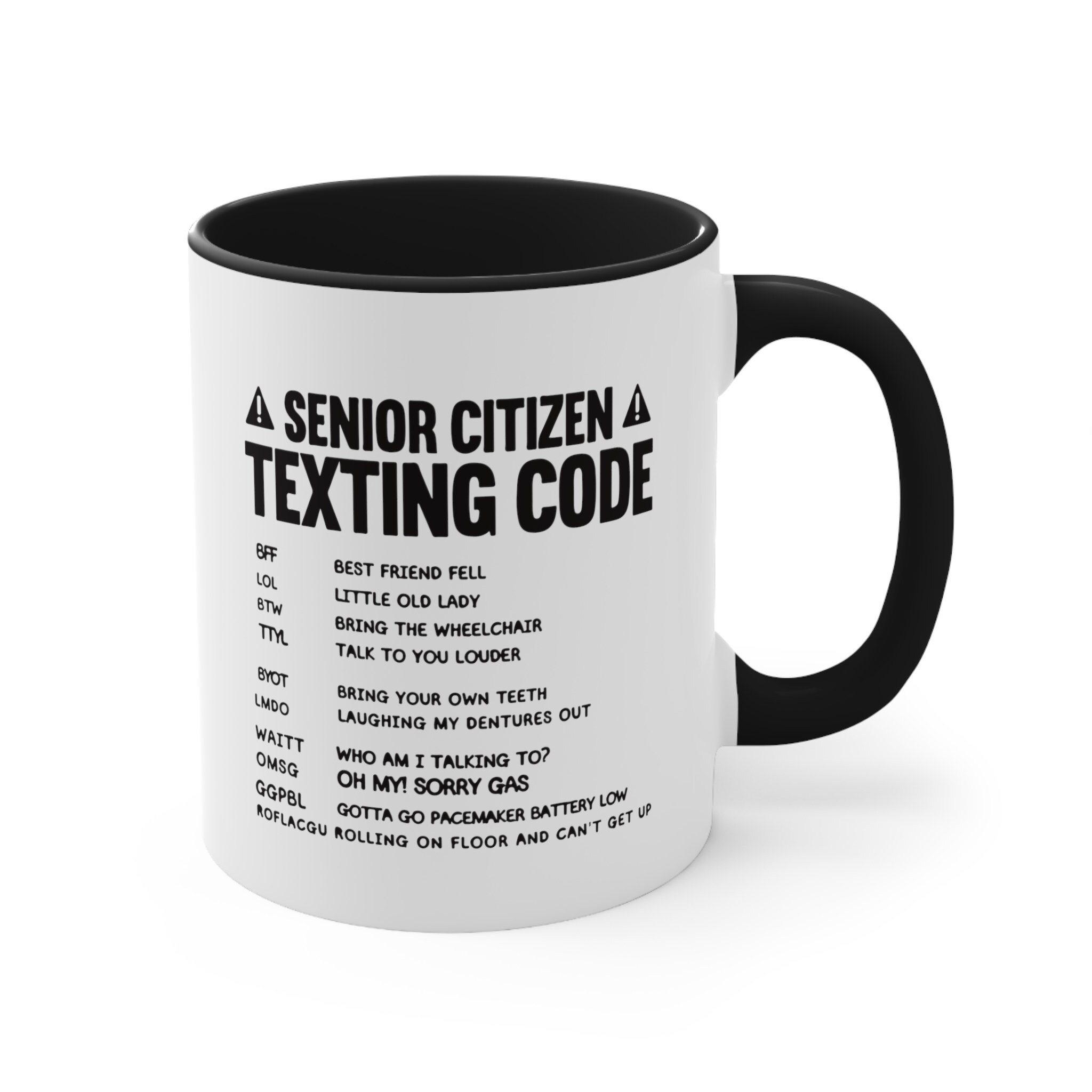 Sarcastic Senior Citizen Mug ,funny Grandparents Gifts, Senior Citizen ...