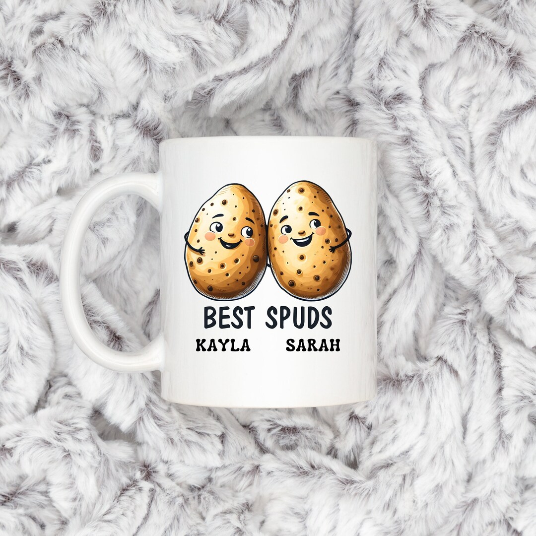 Custom Best Friend Mug, Bestie Ceramic Cup Personalized, Best Friend ...