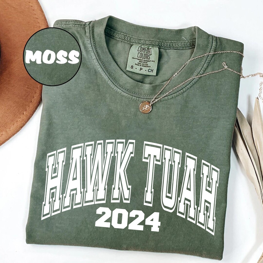 Trending Hawk Tuah Shirt Viral Vintage Funny Girl Comfort Colors T ...