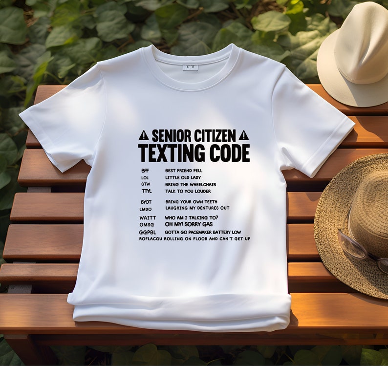 Sarcastic Senior Citizen T-shirt, Funny Grandparents Gifts, Senior ...