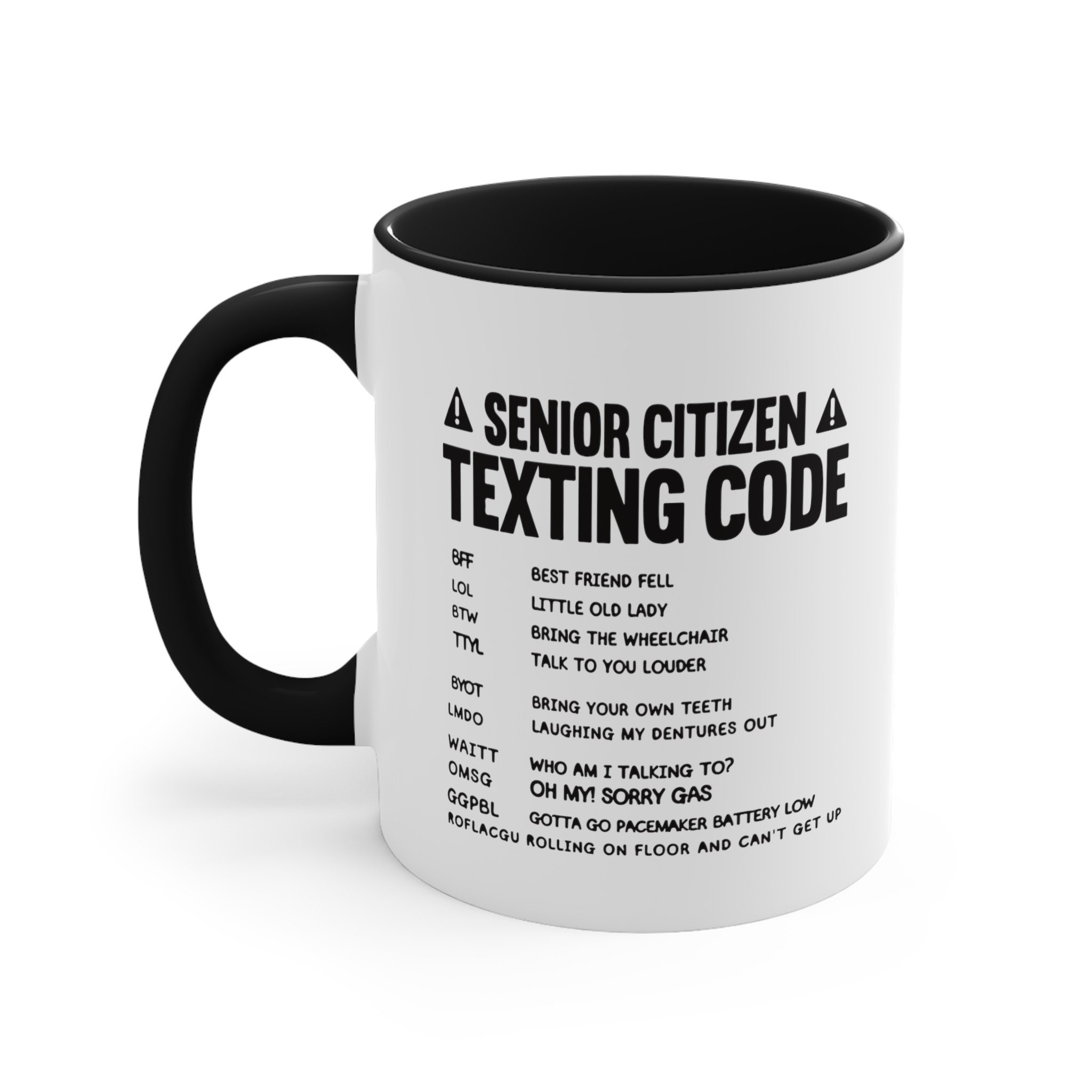 Sarcastic Senior Citizen Mug ,funny Grandparents Gifts, Senior Citizen ...