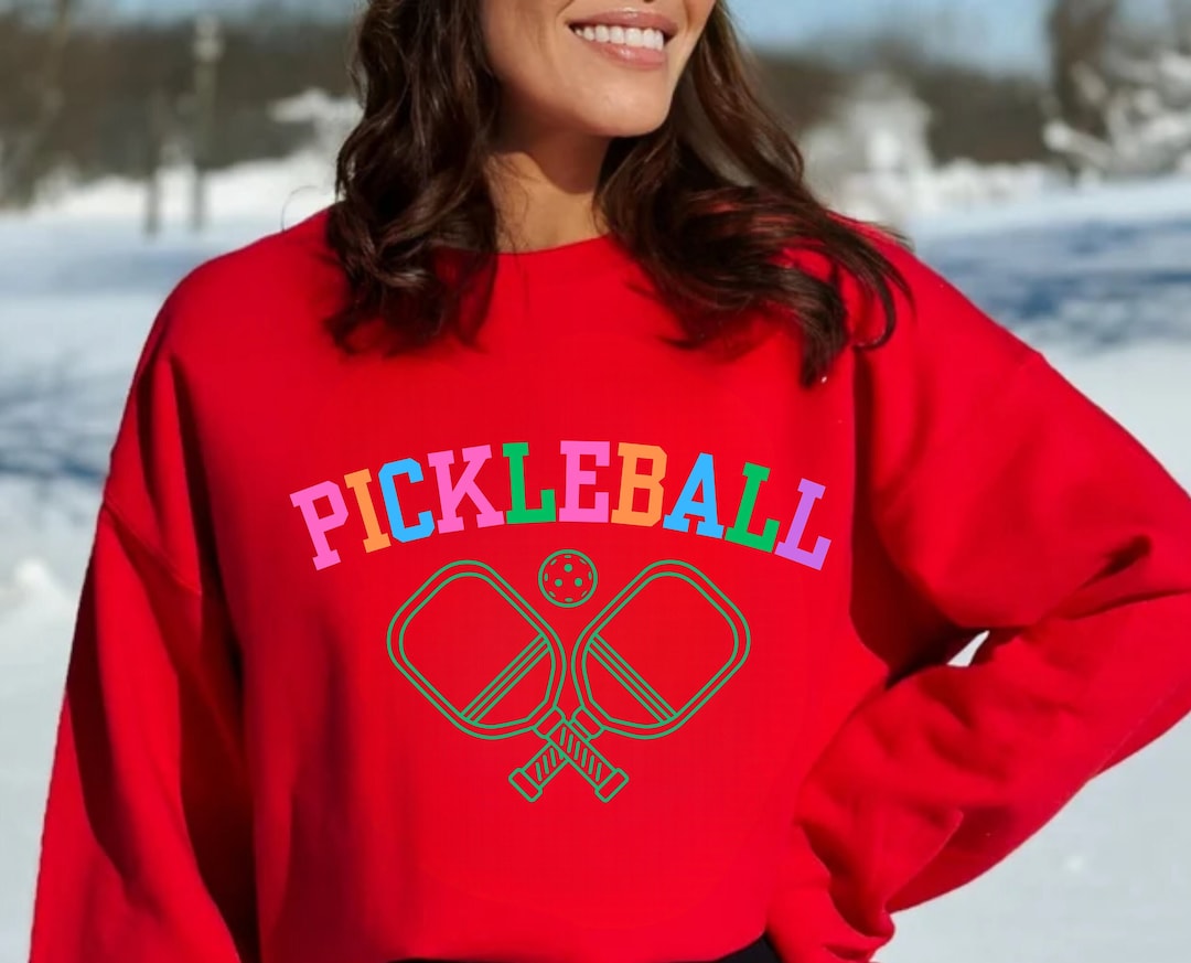 Pickleball Sweatshirt Pickleball Team Sweater Pickleball - Etsy
