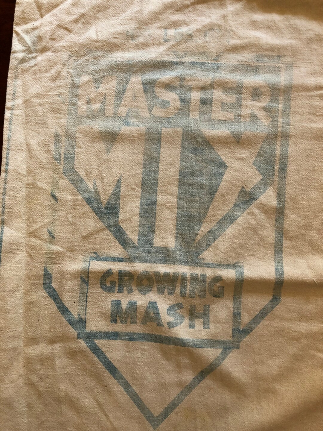 Ivory Cotton Growing Mash Feed 100 Lb. Feed Sack 19 X 36 - Etsy