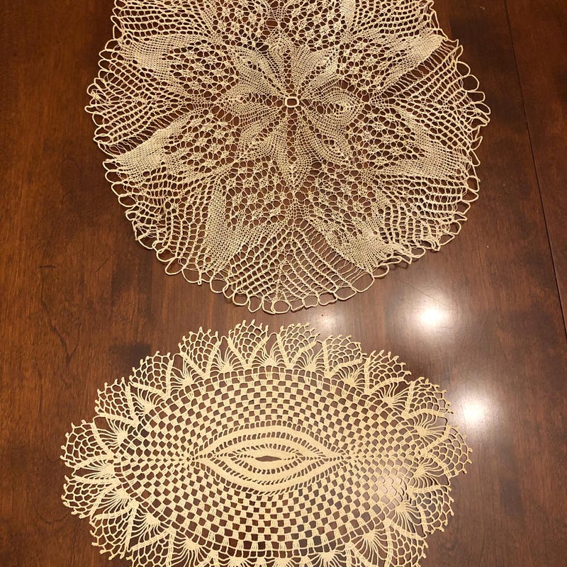 Fine Lace Doily - Etsy