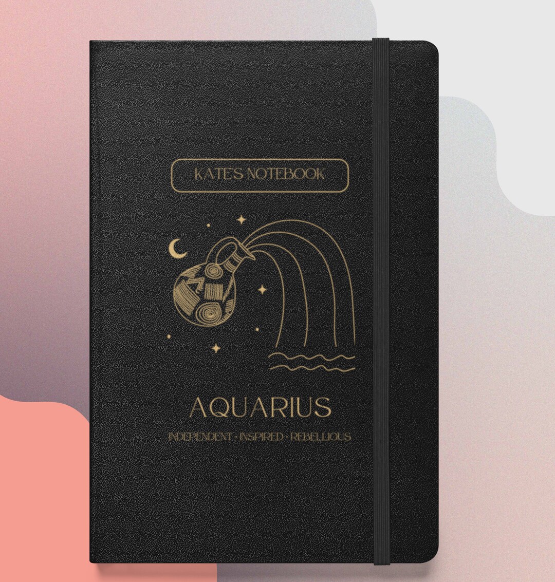 Premium Personalized Zodiac Sign Notebook/journal, Custom Astrology ...
