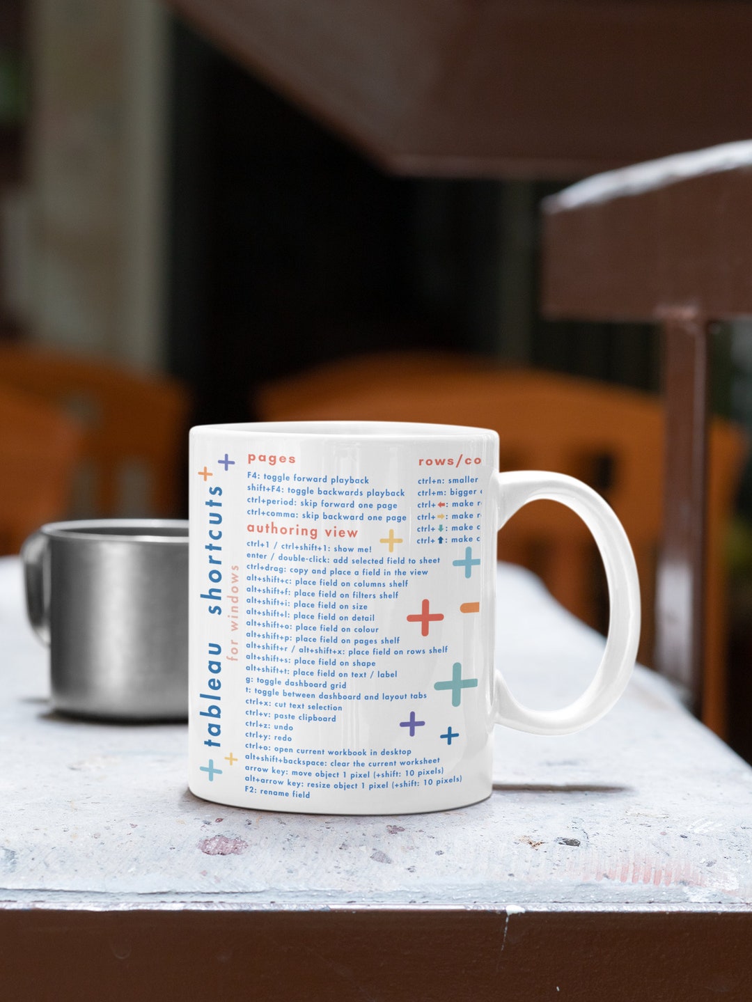 Tableau Keyboard Shortcuts | Nerd Gift | Coworker Coffee Mug | Office ...