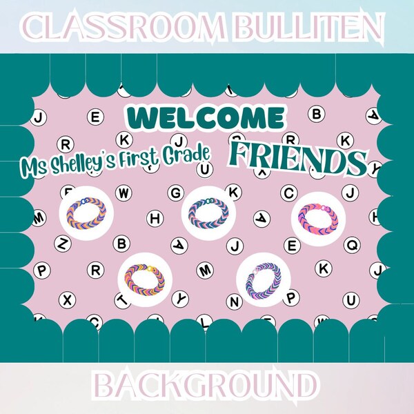 Bulletin Board Background - Etsy