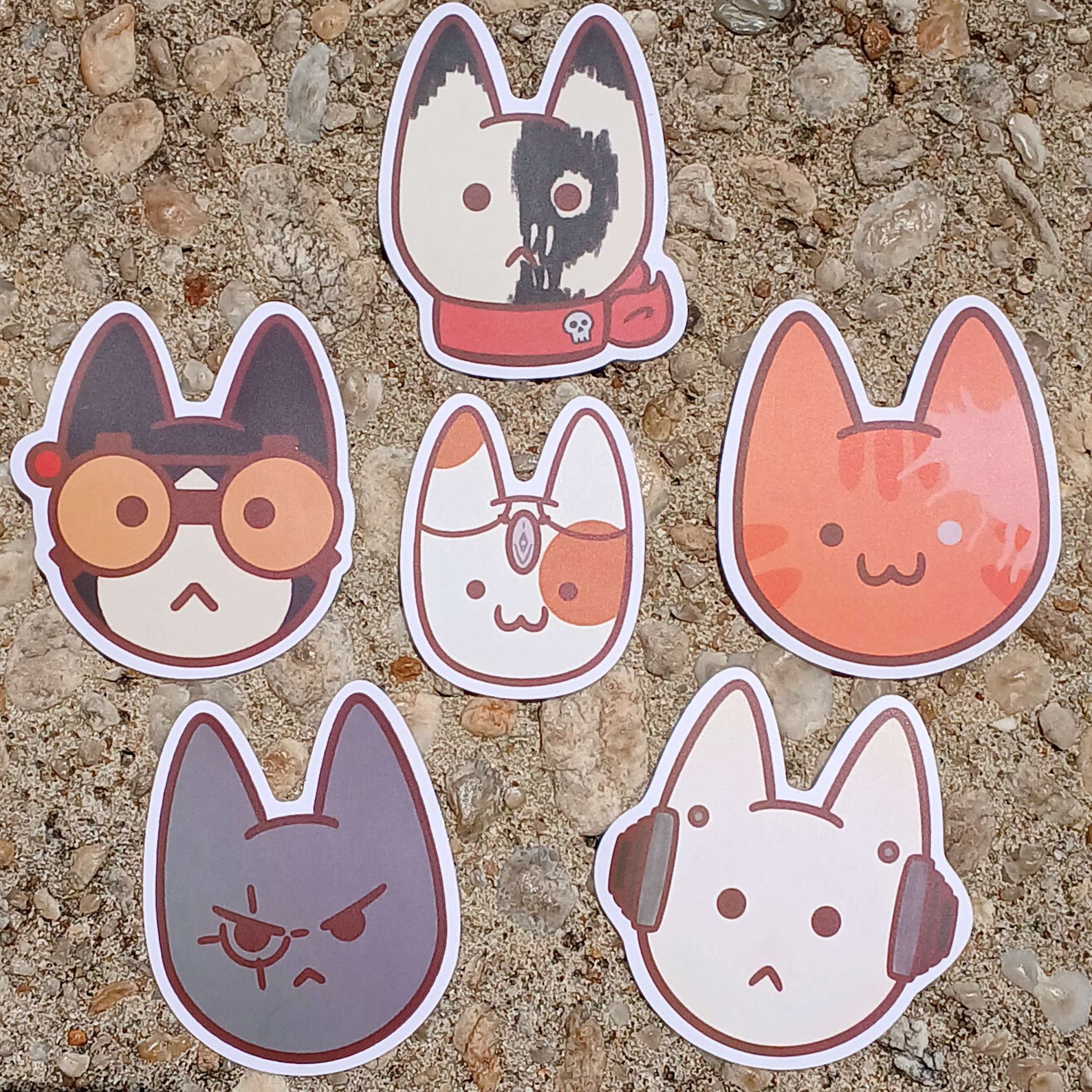 Cat Batch //2 & 2.5 Inch Stickers - Etsy