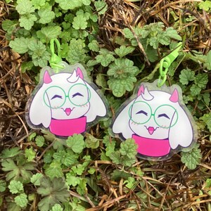 Chapter 2 Ralsei Emote Keychain / / 2 Inch - Etsy