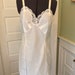 70s Off-white mold Magic Full Slip With Adjustable Shoulder Straps and ...
