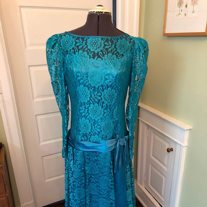 Teal Prom Dresses - Etsy