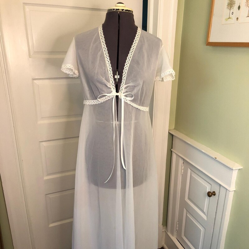 Sheer Lace Robe - Etsy