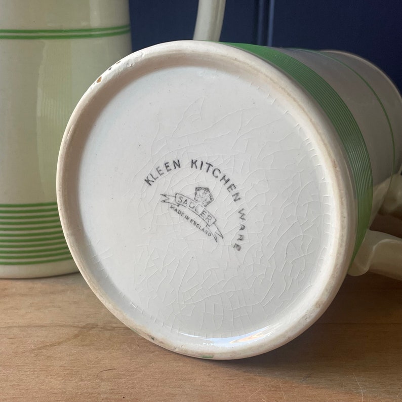 Sadler Vintage Kleen Kitchen Ware Storage Jars, Jug, Tea/coffee Pot ...