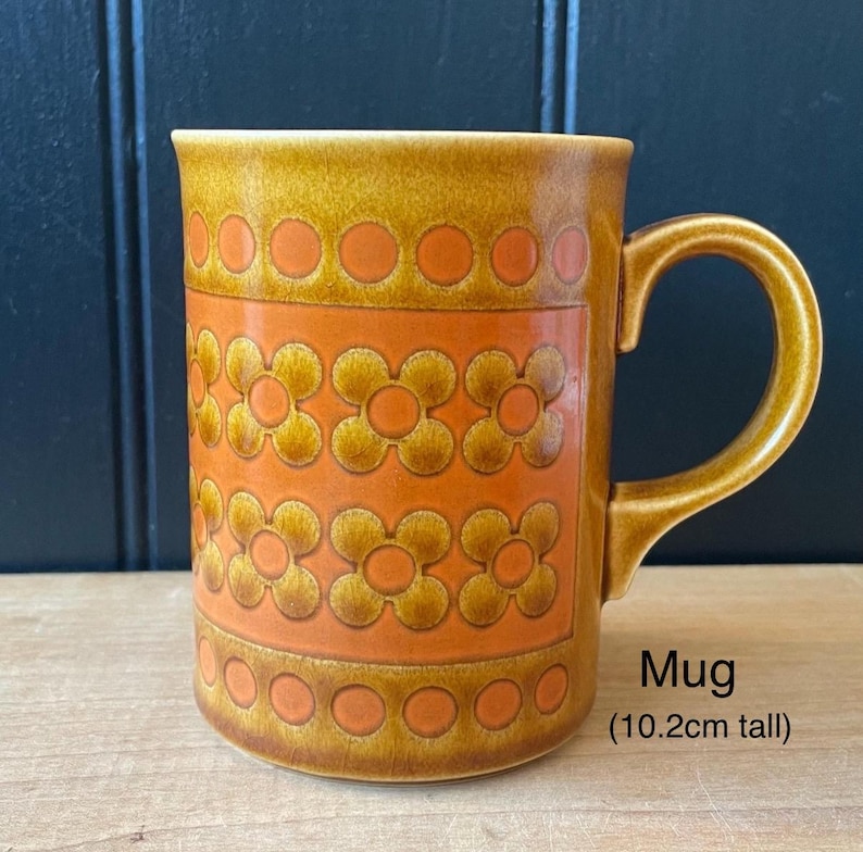 Vintage Hornsea Saffron Tableware: Retro 1970s - Etsy UK
