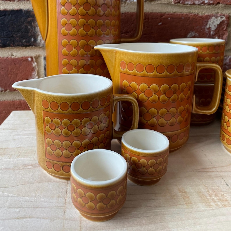 Vintage Hornsea Saffron Tableware: Retro 1970s - Etsy UK