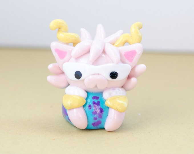 Handmade Polymer Clay Figurine - MHA Acid Kitty - Etsy