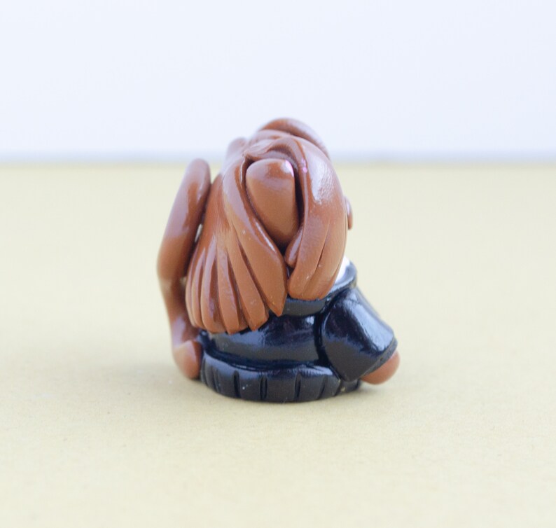 Handmade Polymer Clay Figurine - JJK Hammer Kitty - Etsy
