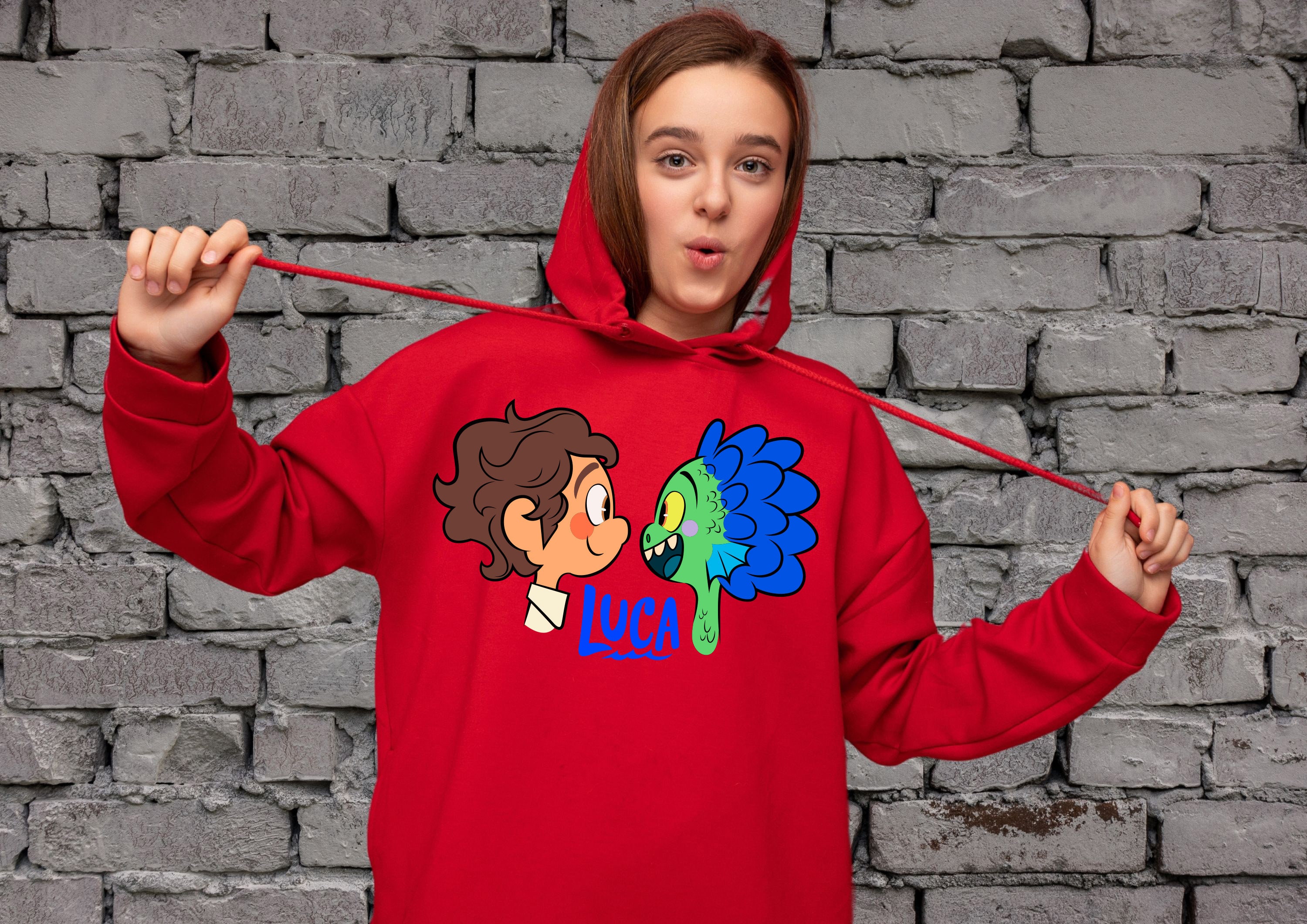 Disney Luca and Alberto Sweatshirts Disneyland Luca Paguro - Etsy