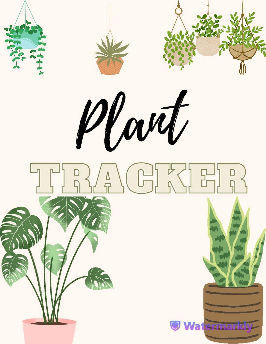 Plant Planner - DIGITAL DOWNLOAD - Etsy