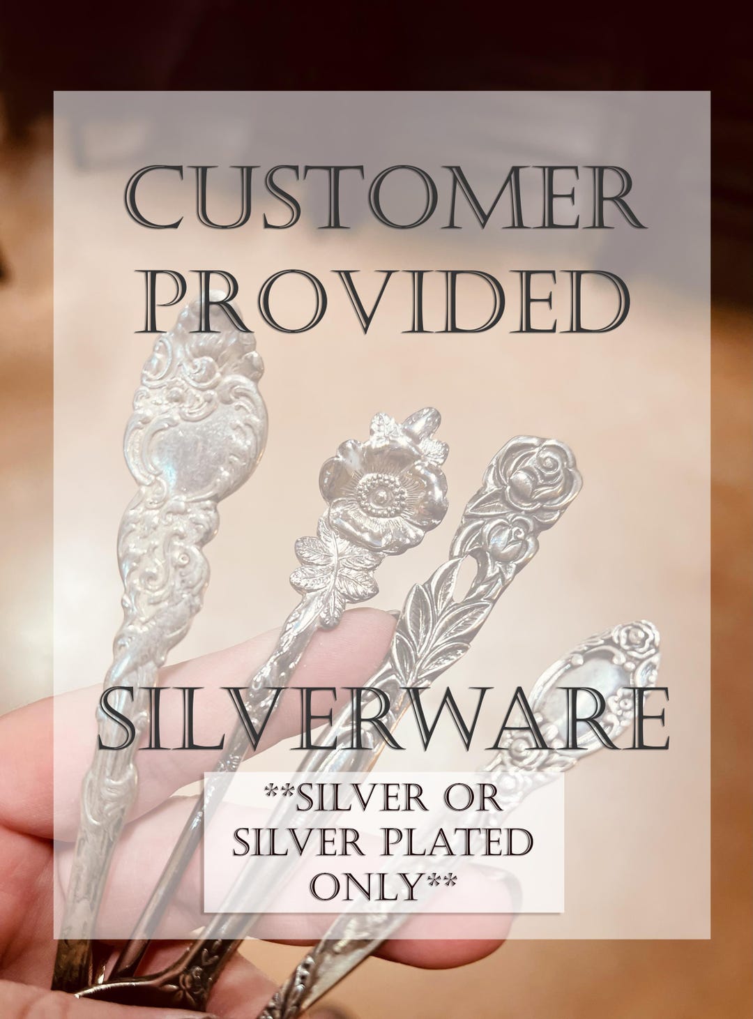 Customer Provided Spoon Rings - Etsy