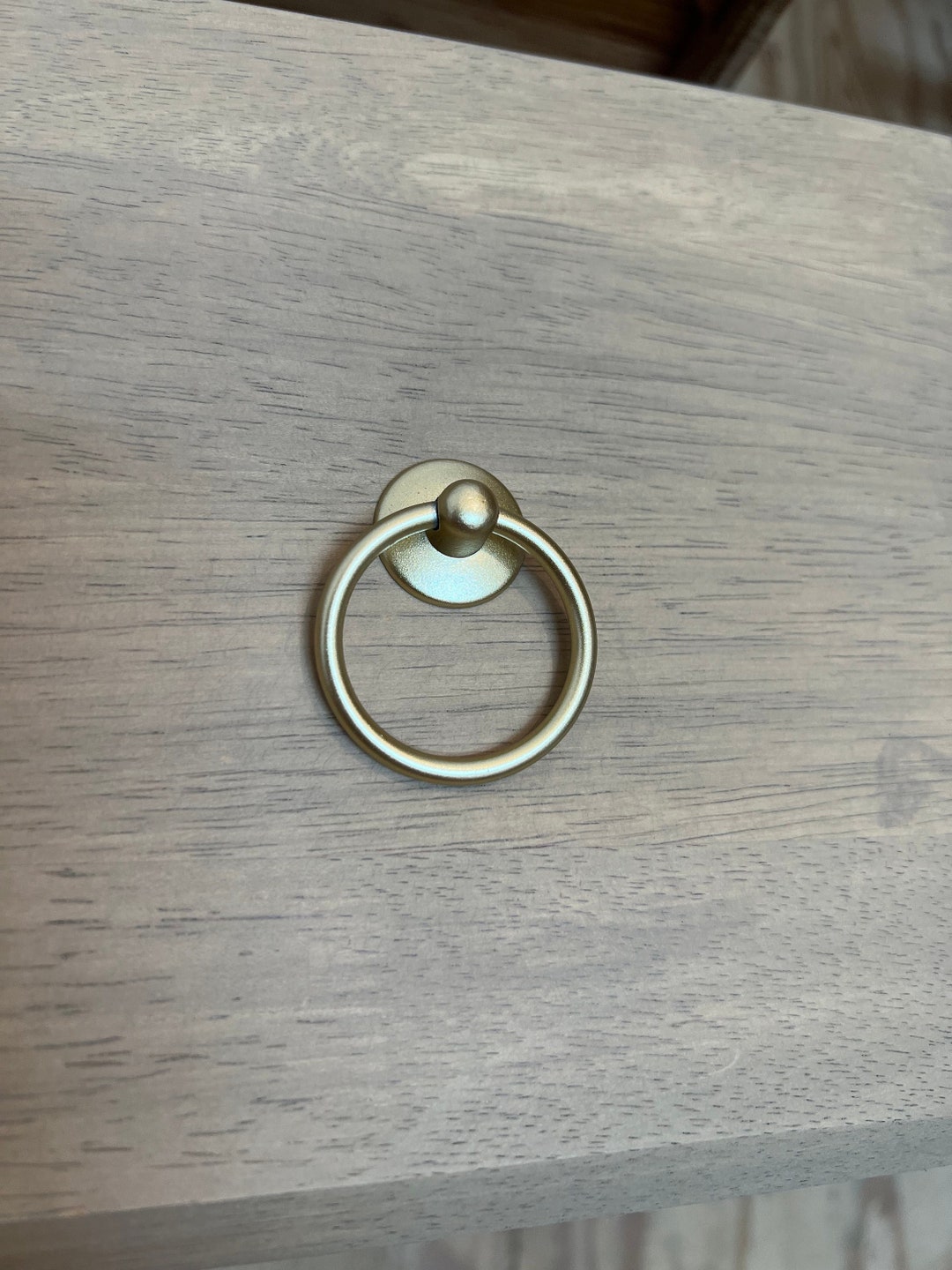 Modern Gold Loop Hanging Knob Furniture Flipper - Etsy