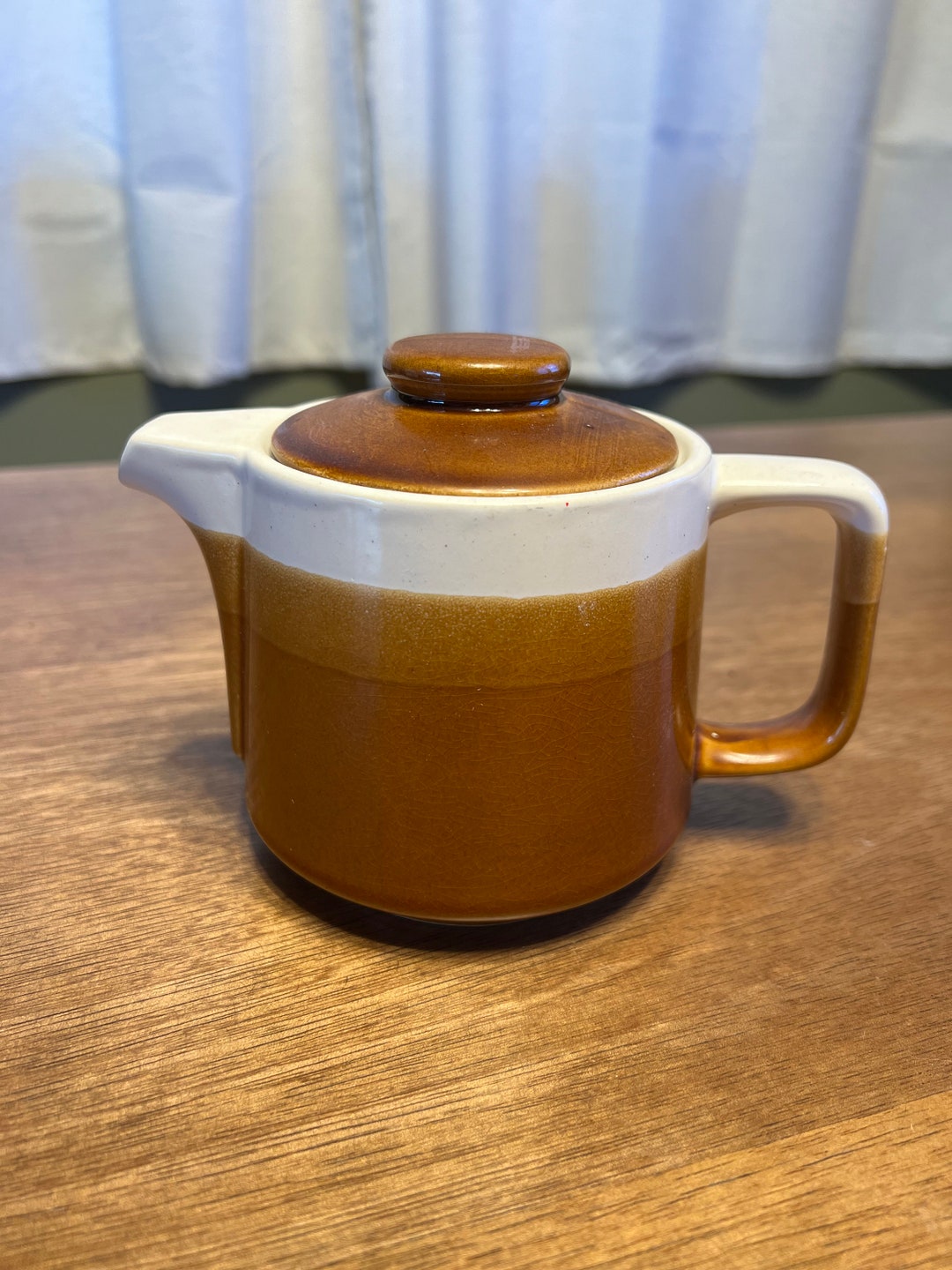 Tri Color Tea Pot || Ceramic || Harvest Gold || Beige Ombre Speckled ...