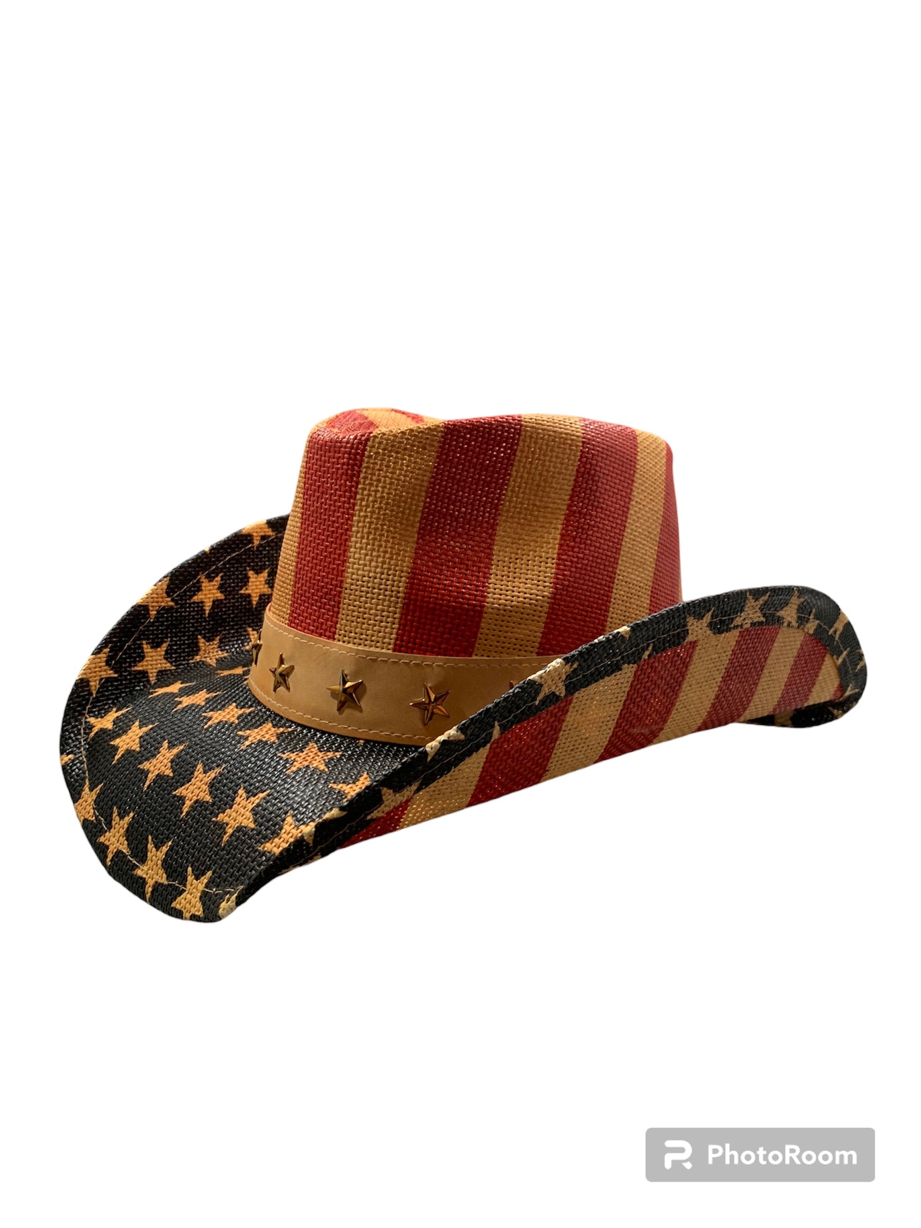 Western American Flag Vintage Cowboy Hat - Etsy