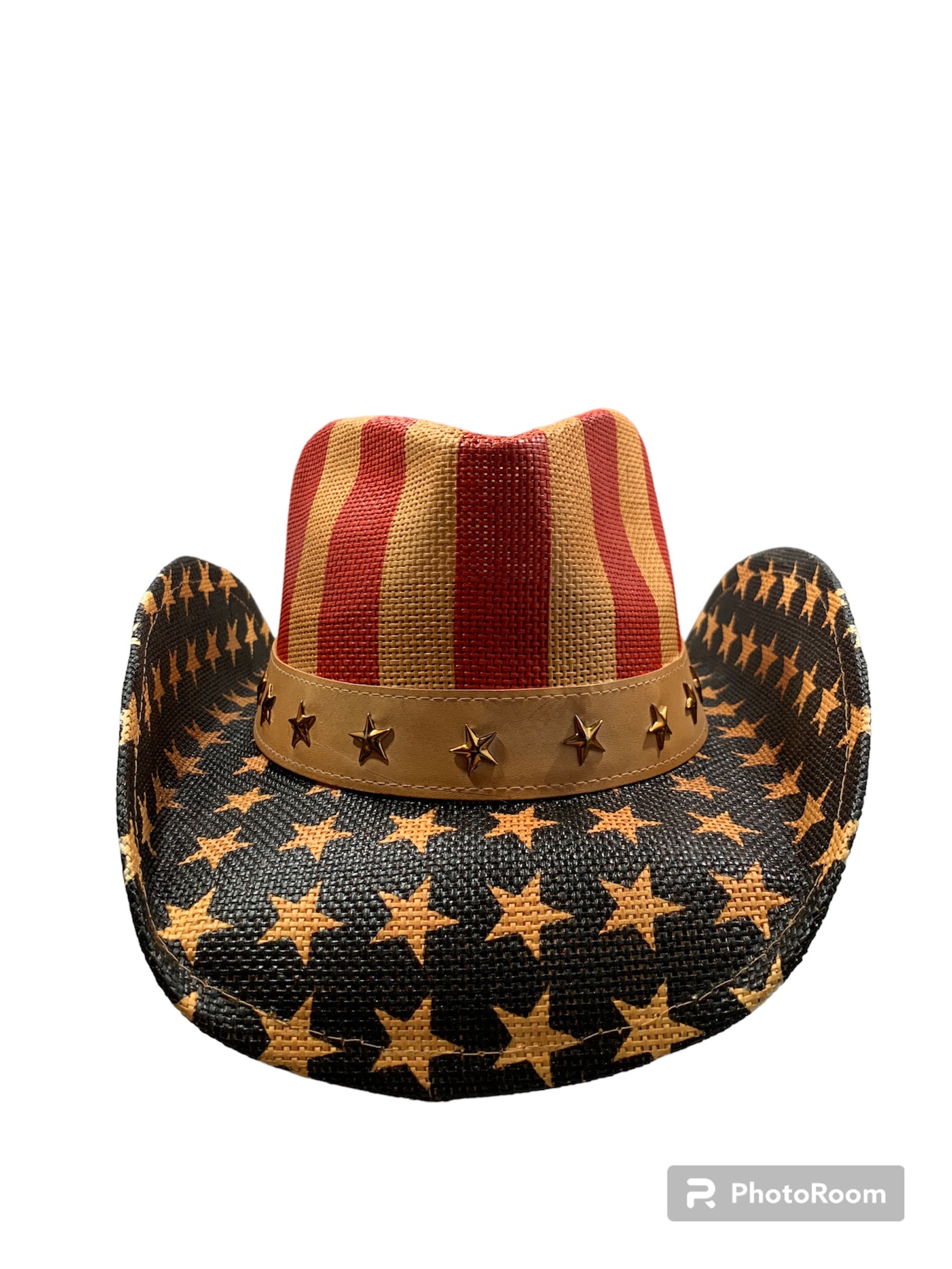 Western American Flag Vintage Cowboy Hat - Etsy