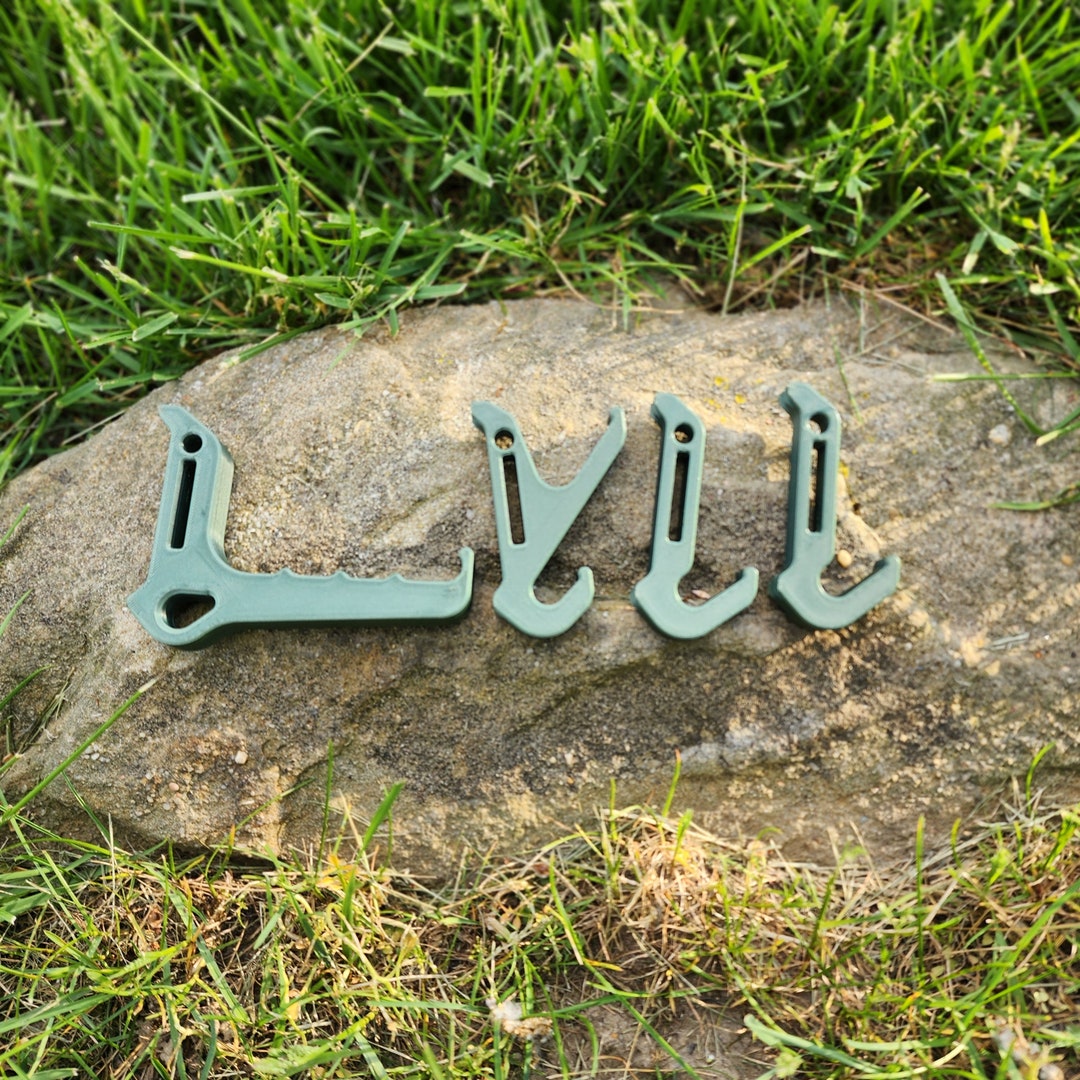 3D Printed Hunting Gear Hanger Set: Bow, Crossbow, Accessory Hooks - Etsy