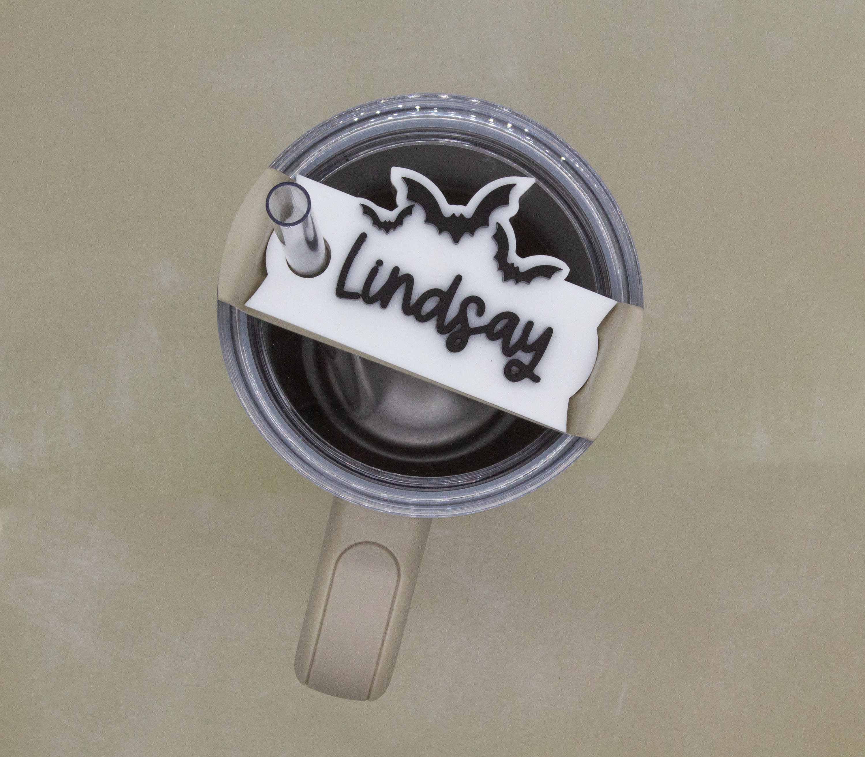 Halloween Stanley Name Plate SVG, Stanley Topper Bundle H2.0 Topper ...