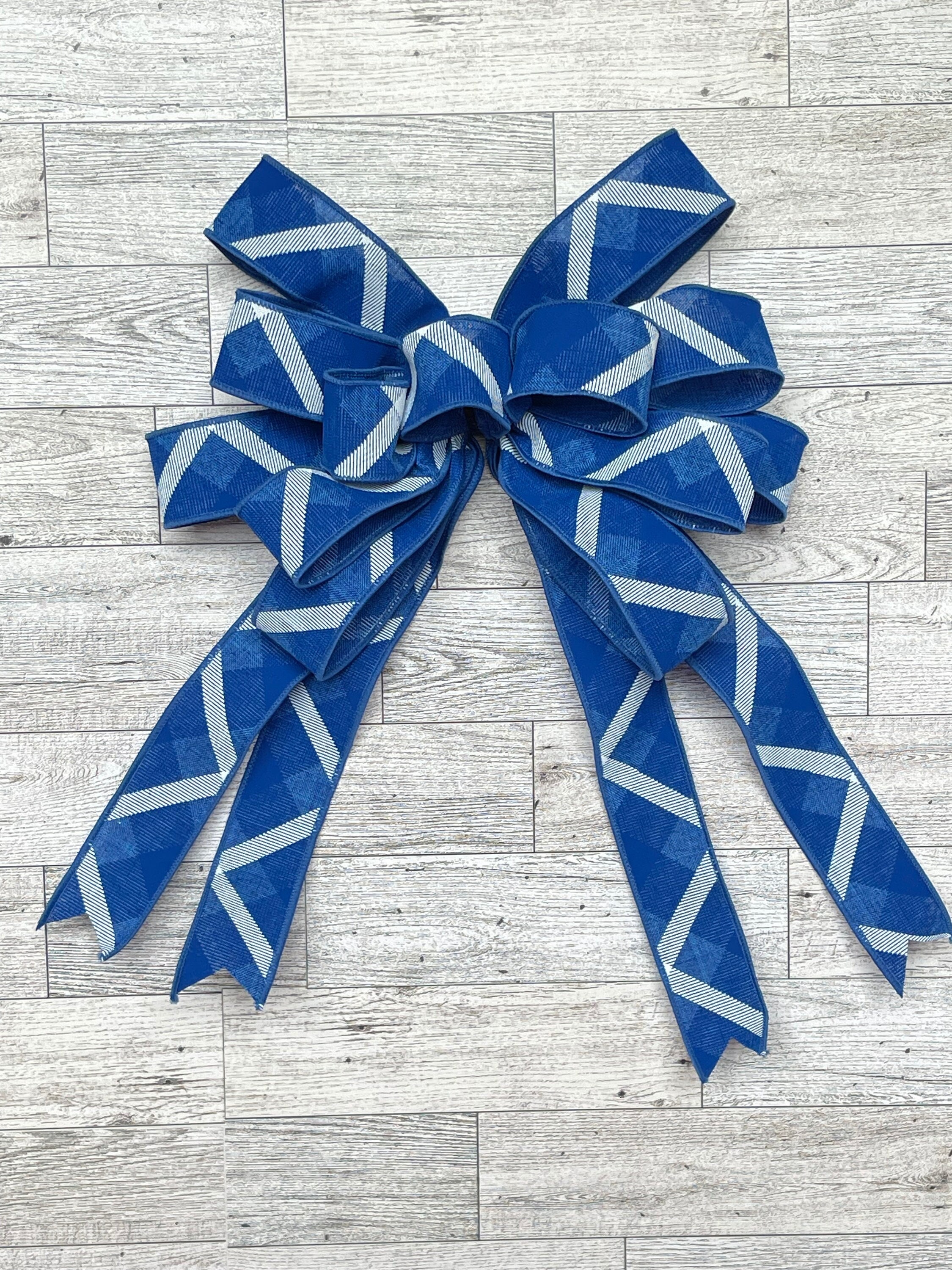Wreath Bow Pre-made Bow - Etsy