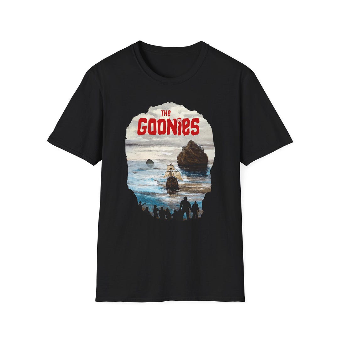 Goonies Adventure Retro 80s Movie T-shirt: Soft Cotton Unisex Tee ...