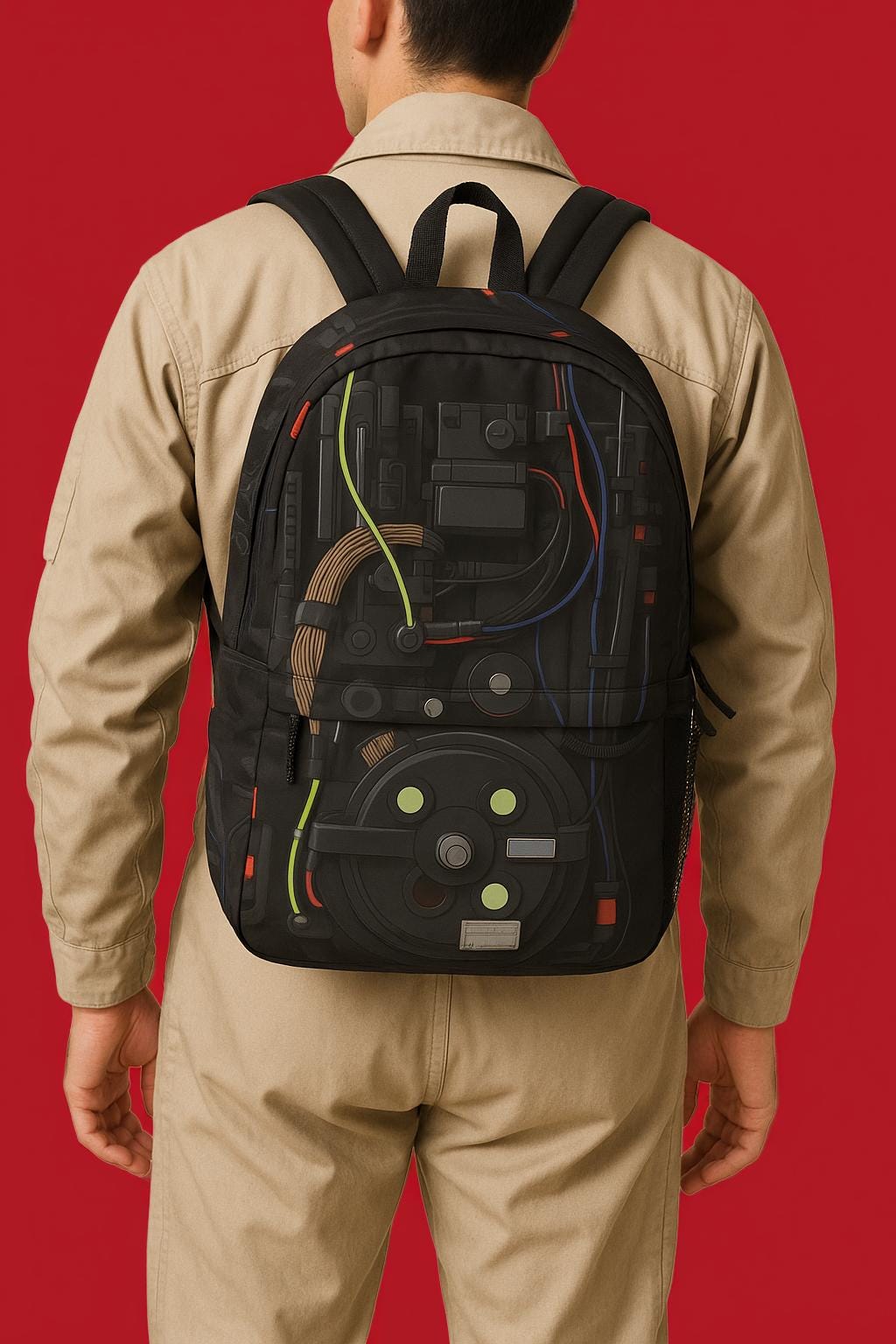 Ghostbusters-inspired Proton Pack Backpack: Sci-fi School Bag With Echo ...