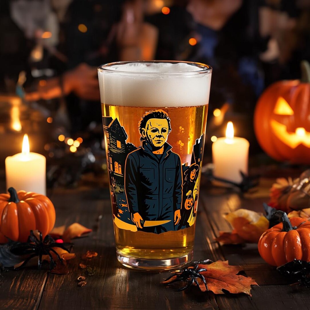 16oz Halloween Mixing Glass: Spooky Barware for Parties, Gifting, and ...