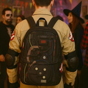 Ghostbusters-inspired Proton Pack Backpack: Sci-fi School Bag With Echo ...