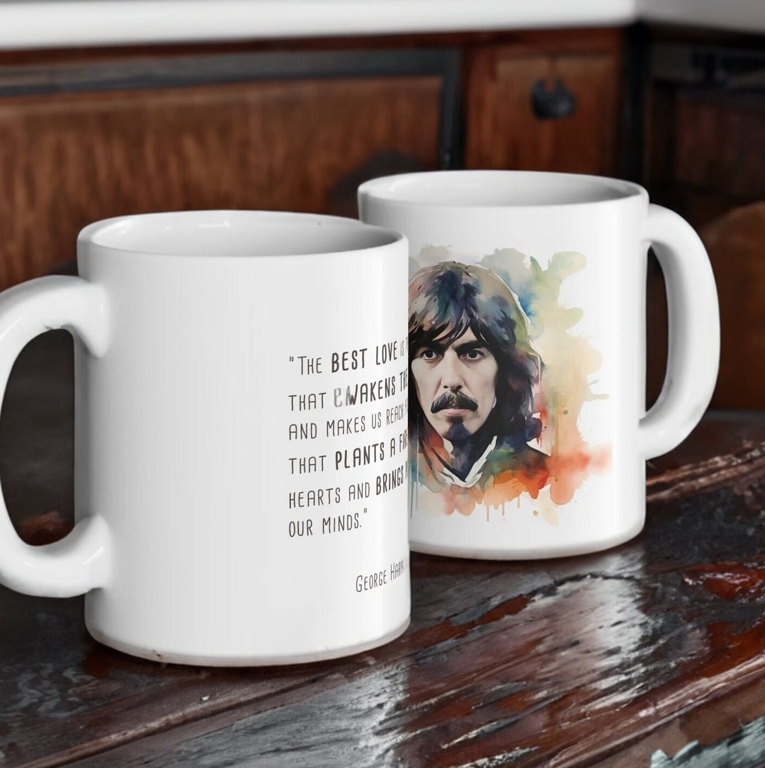 George Harrison Ceramic Love Mug 11oz - Etsy