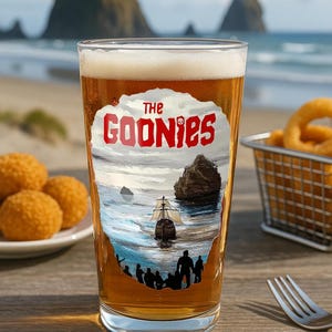 Goonies-inspired Retro Mixing Glass: Nautical Cocktail Barware for ...