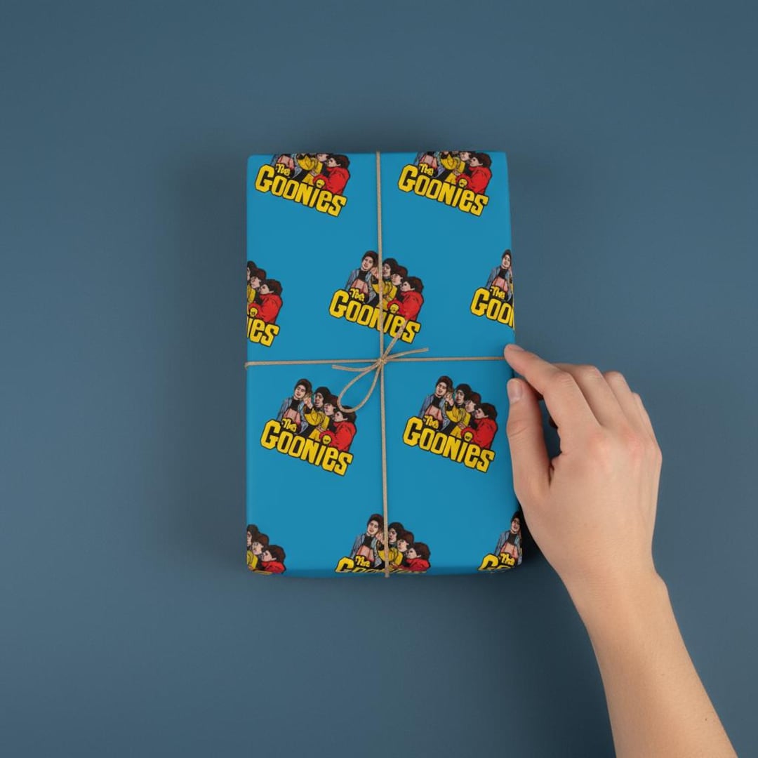 Goonies Inspired 1980s Nostalgic Gift Wrapping Paper: Retro Movie ...
