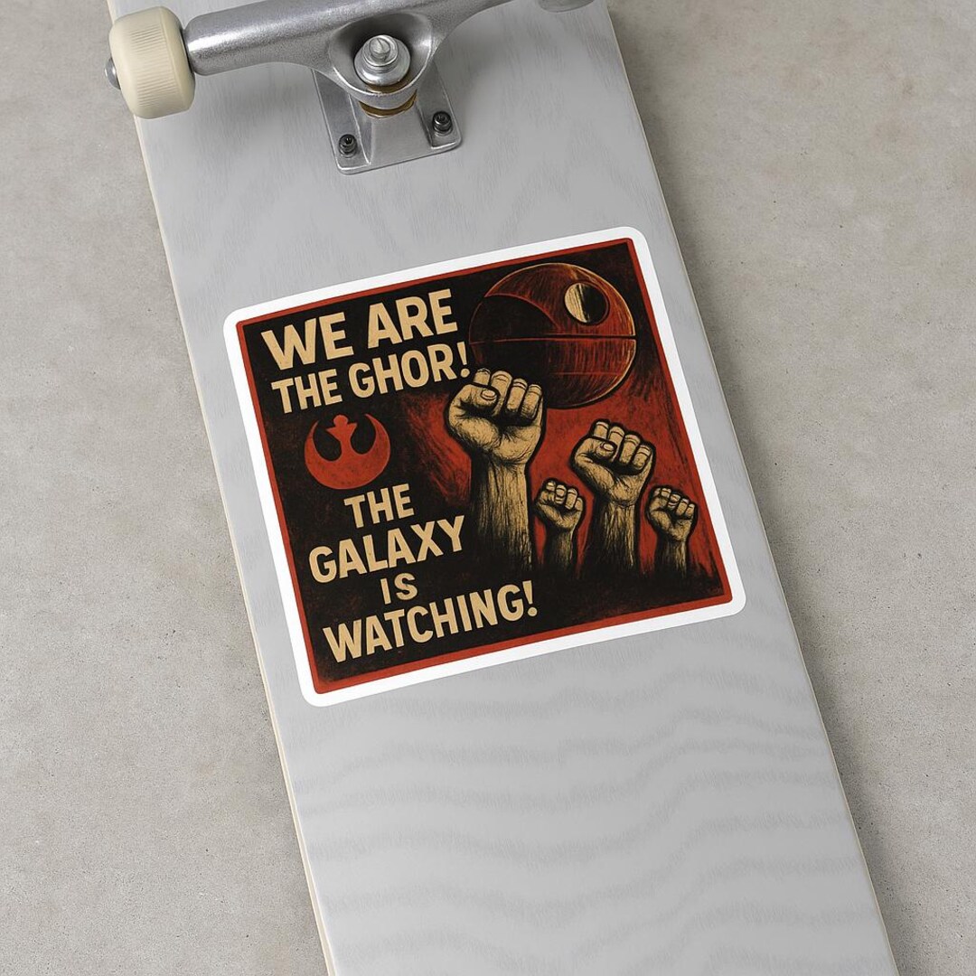 We Are the Ghor Stickers - Kiss Cut Rebellion Stickers - Etsy