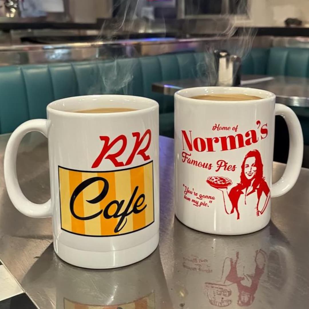 Twin Peaks RR Diner Mug: Norma's Pies, Retro TV Show Fan Gift - Etsy