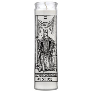 Custom Tarot Card Rider-waite Prayer Divination Spell Candle 8 In ...
