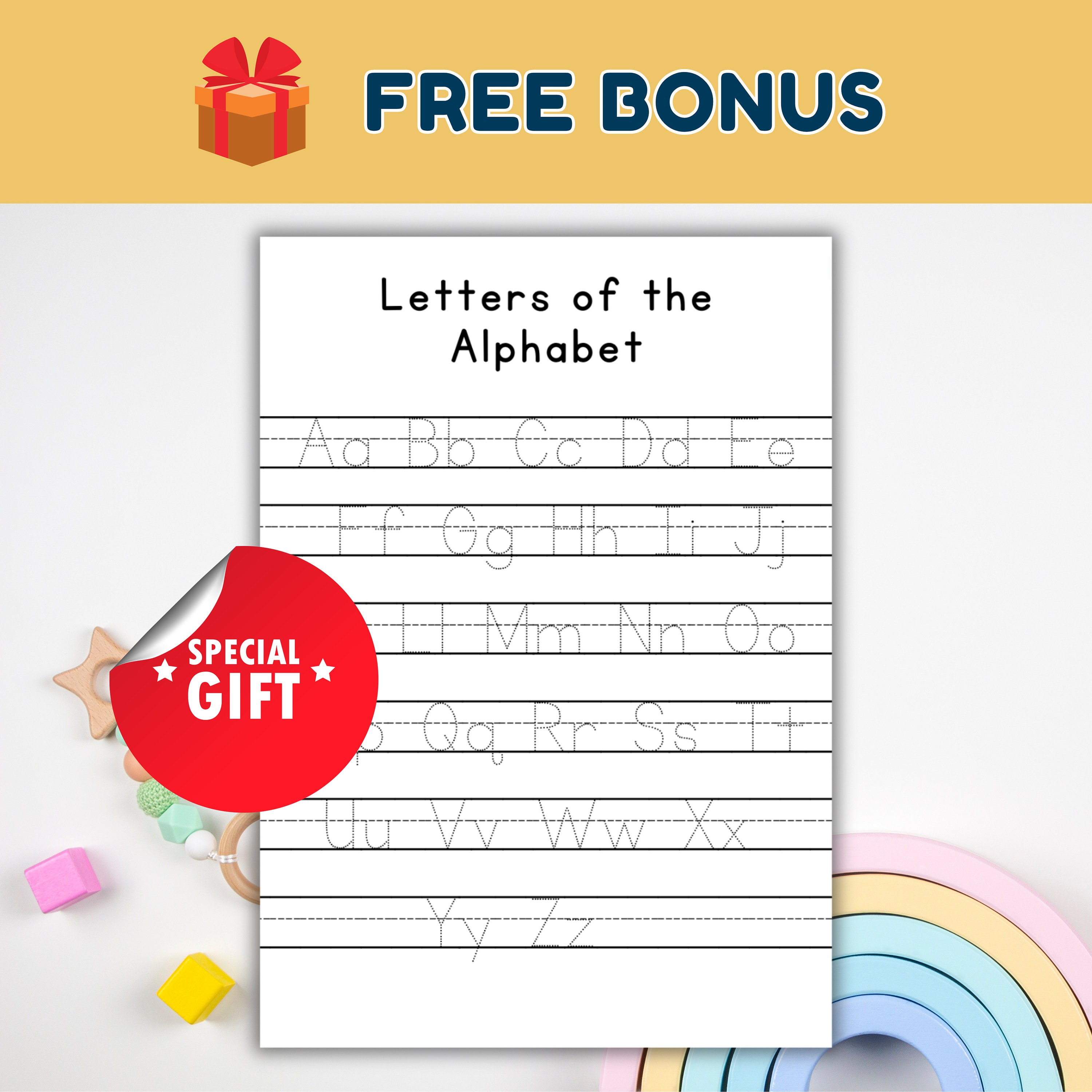 A4 Size Handwriting Practice, Name Tracing, Custom Name Tracing, Name ...