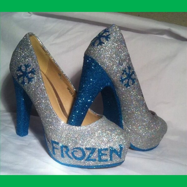 Frozen Heels - Etsy UK