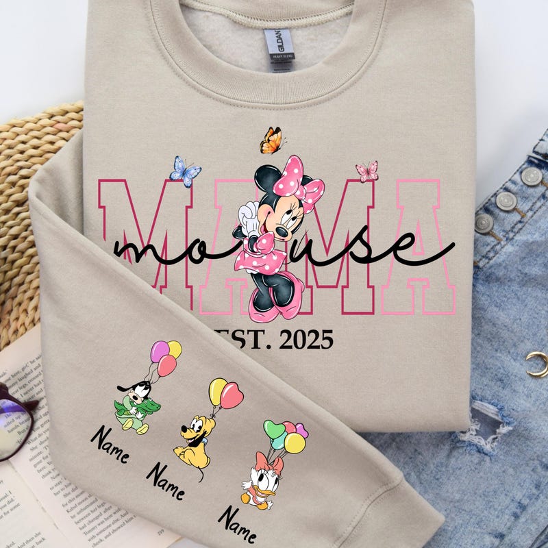 Mouse Mama Sweat Shirts - Etsy