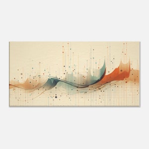 Canvas Wall Art | Calculus in Color | Abstract Math Art Home Decor ...