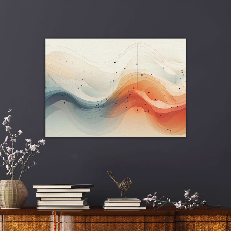 Canvas Wall Art | Integral Insight No.1 | Abstract Math Art Home Decor ...