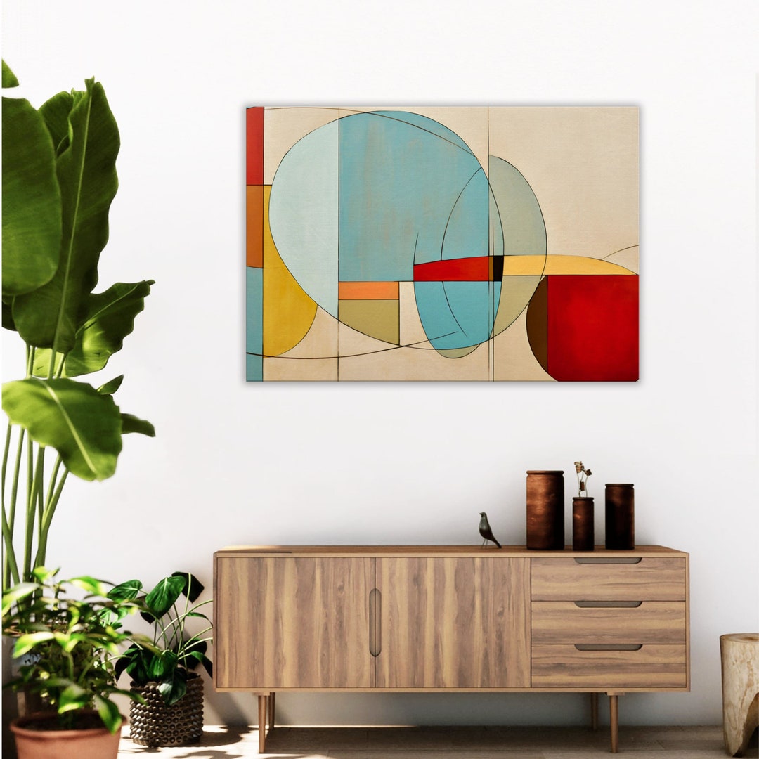 Canvas Wall Art Retro Reverie No.2 - Etsy