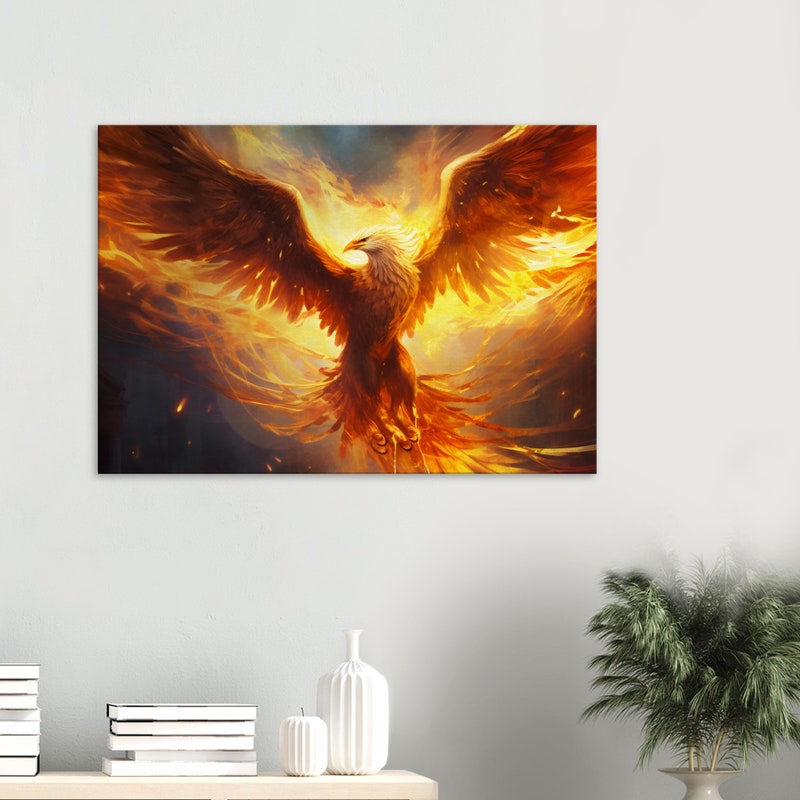 Indian Phoenix Rising - Etsy UK